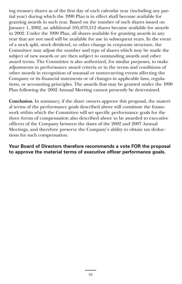 GE# 2002 Proxy Statement | PDF