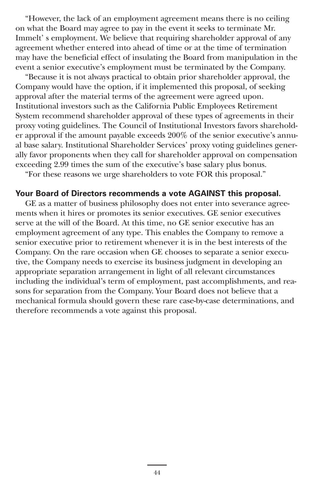 GE# 2002 Proxy Statement | PDF