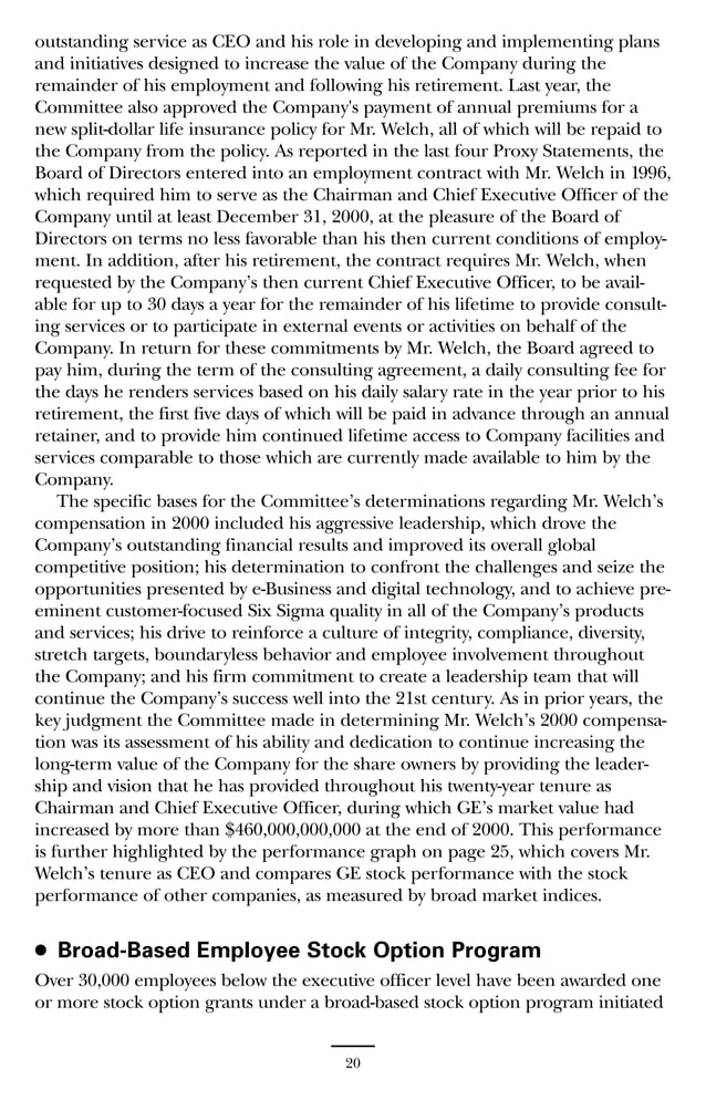 GE# 2001 Proxy Statement (PDF) | PDF