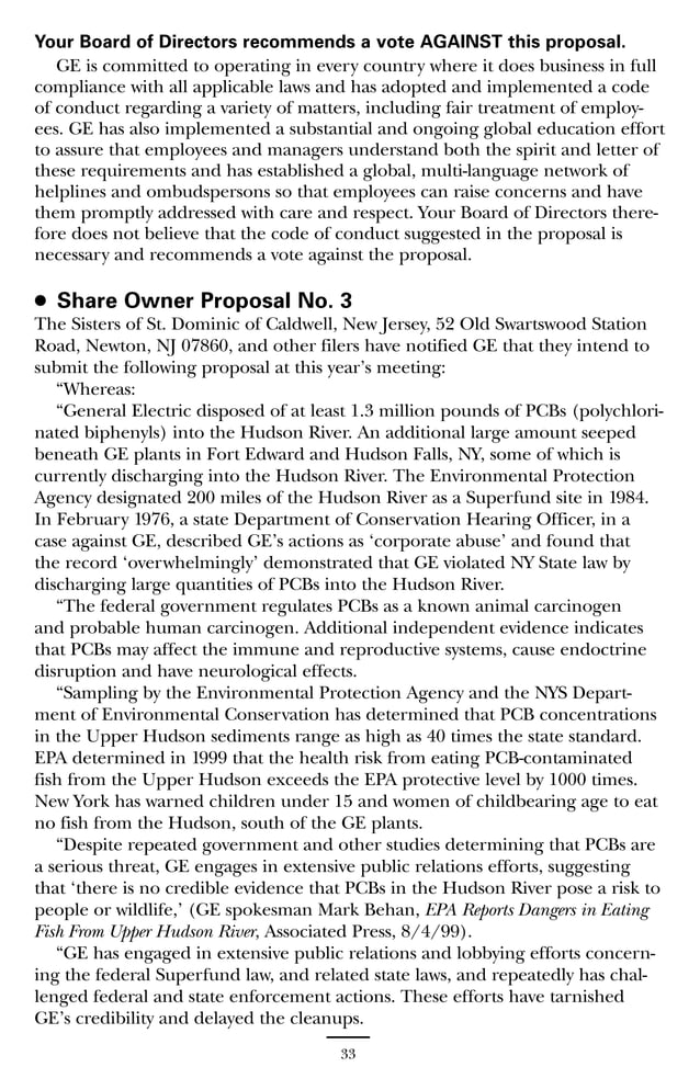 GE# 2001 Proxy Statement (PDF) | PDF