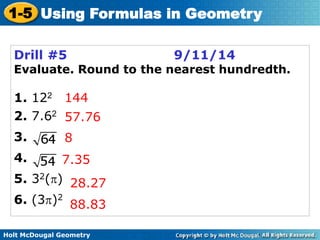 1006 formulas and geom | PPTX