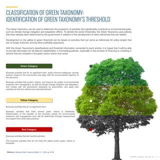 Indonesia Green Taxonomy: Towards a More Sustainable Financial System | PDF