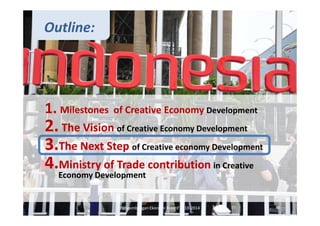 100724 perkembangan ekonomi kreatif di indonesia artepolis 2010 rev 1 | PDF | Social Networking ...
