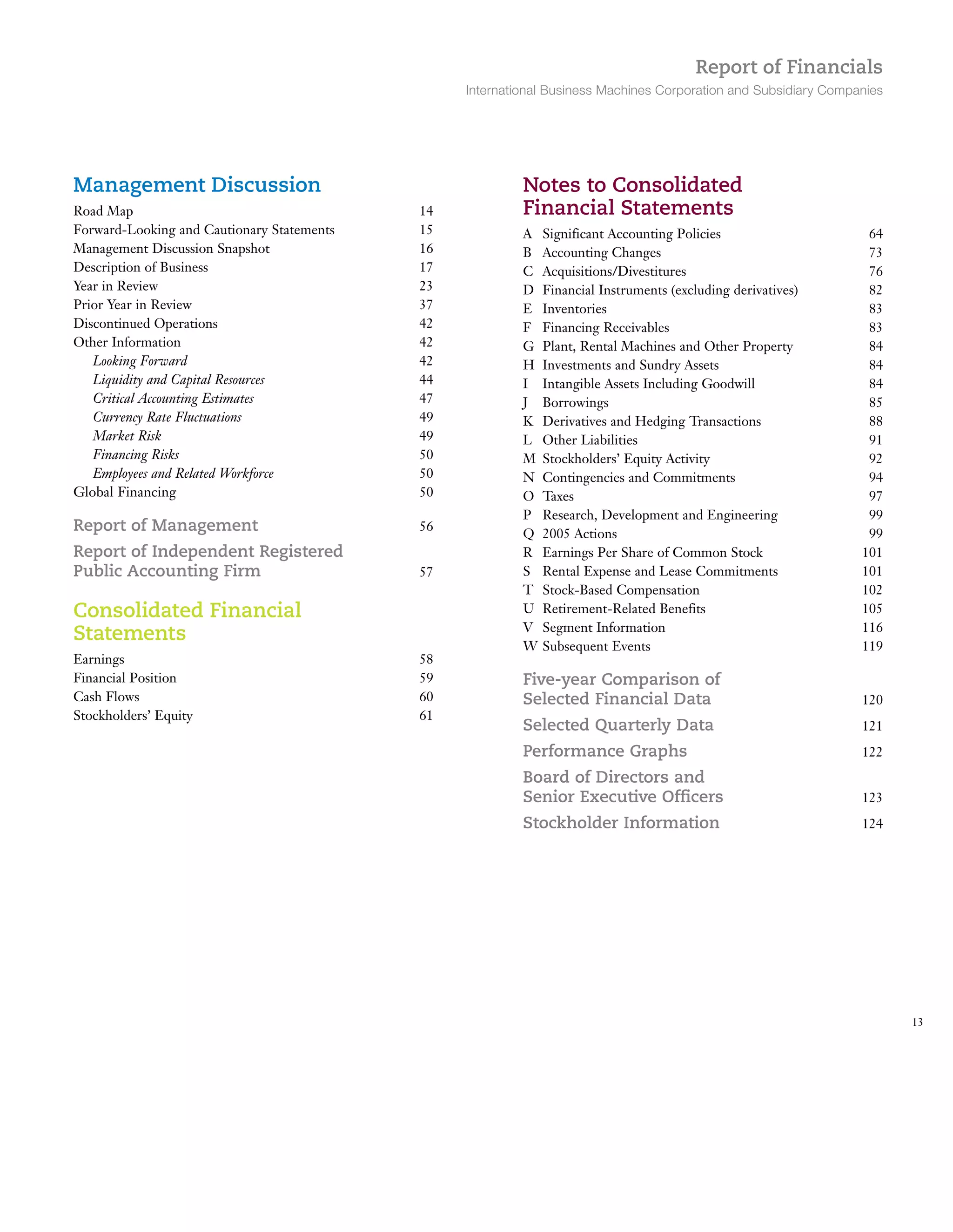 IBM Annual report 2007 | PDF