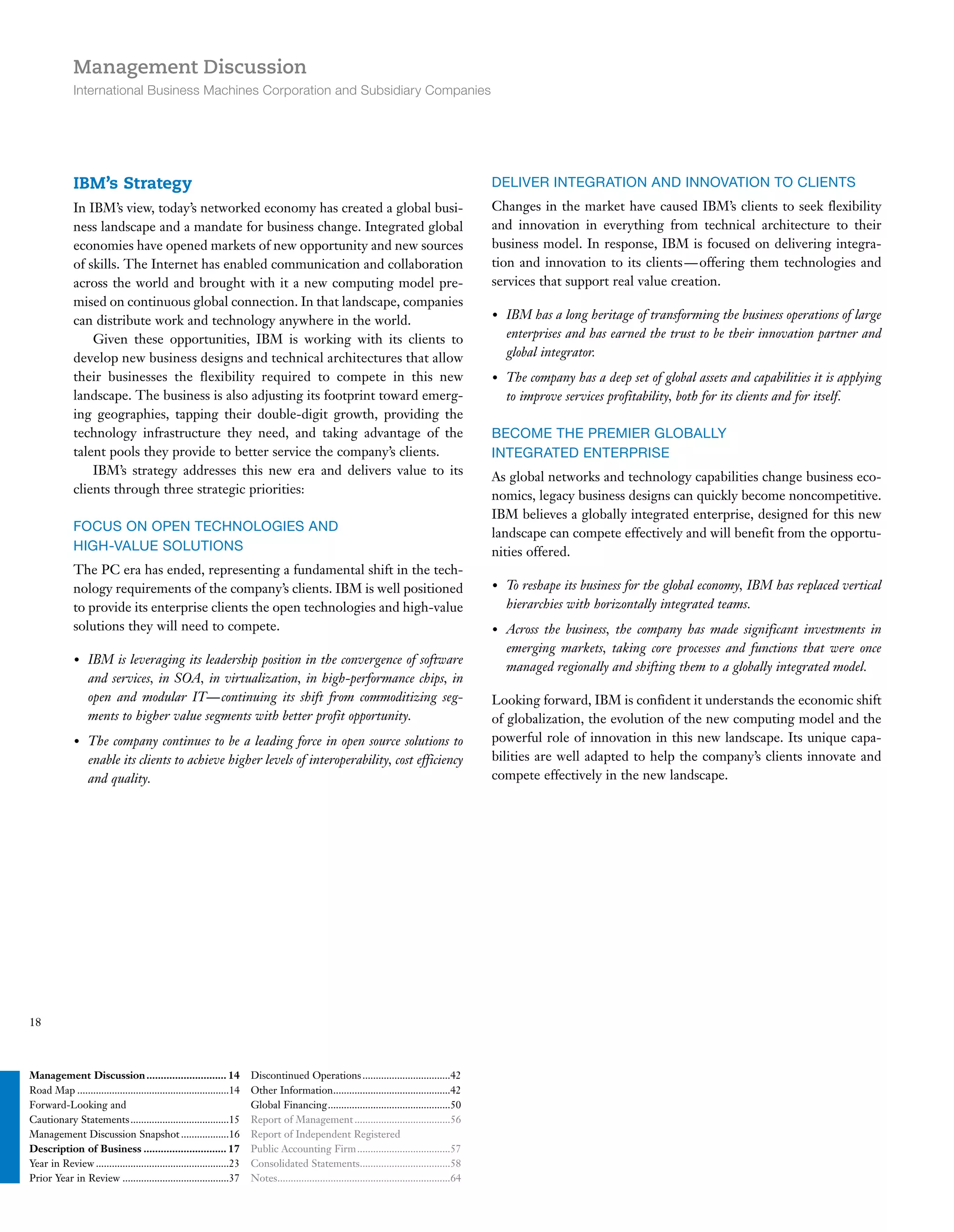 IBM Annual report 2007 | PDF