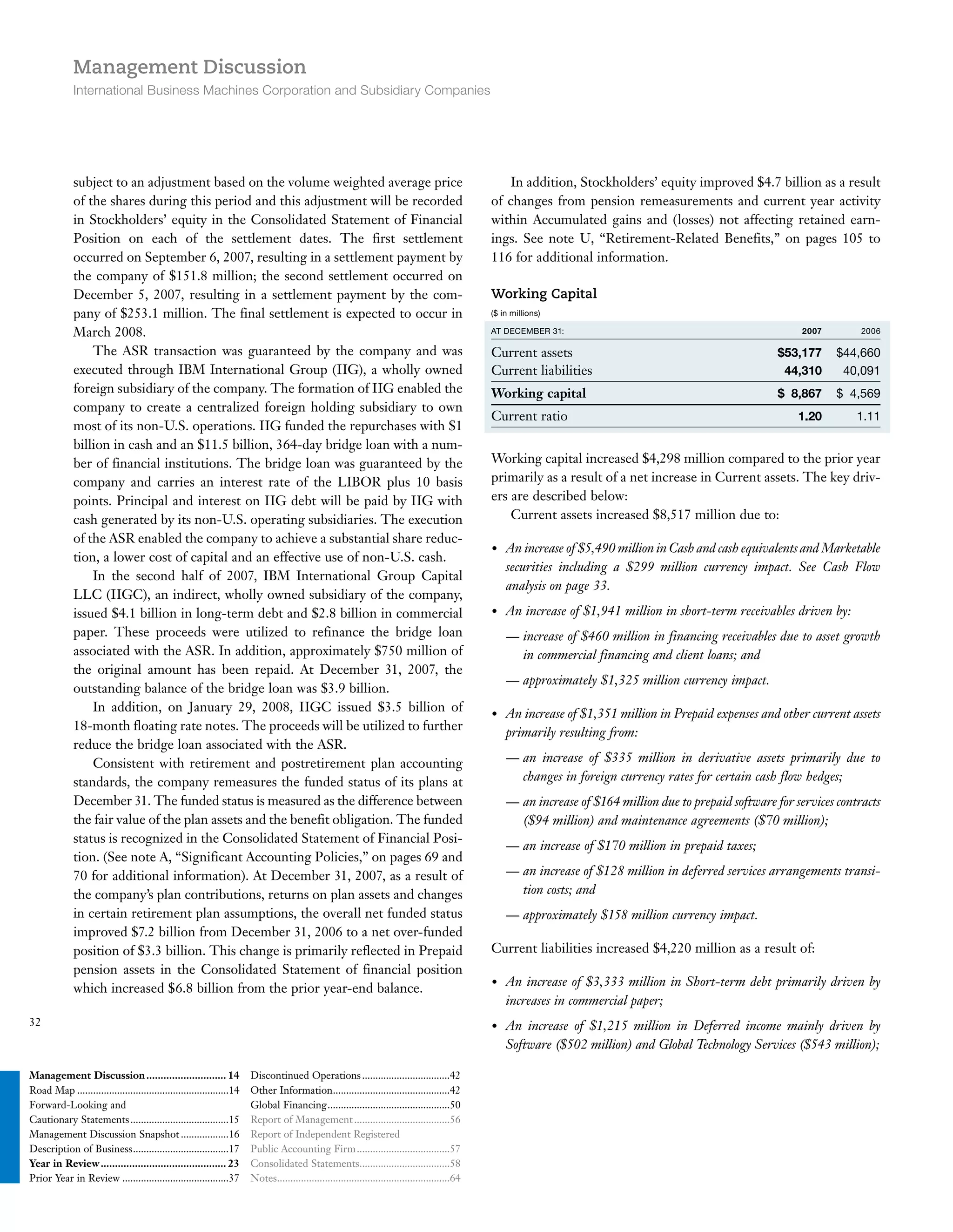 IBM Annual report 2007 | PDF