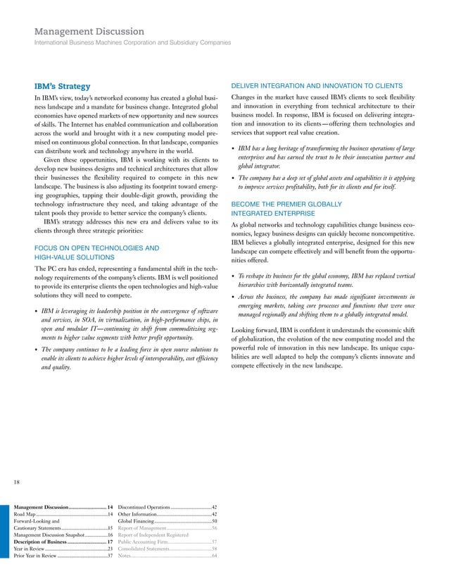 IBM Annual report 2007 | PDF