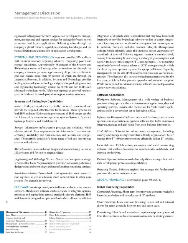 IBM Annual report 2007 | PDF