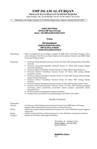 100752742 sk-penyusun-kurikulum-muatan-lokal | DOC