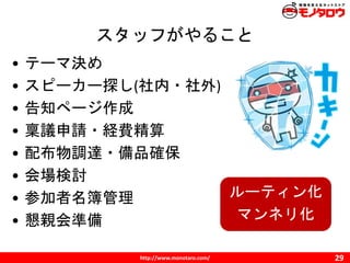 社内勉強会を続けるには（2016.10.07 DevLove 関西） | PPT