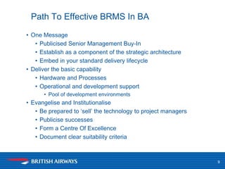 BA Agile Decision Management - Impact 2010 | PDF