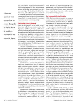 Community Engagement Governance 1 | PDF | Non-Profit Organizations ...