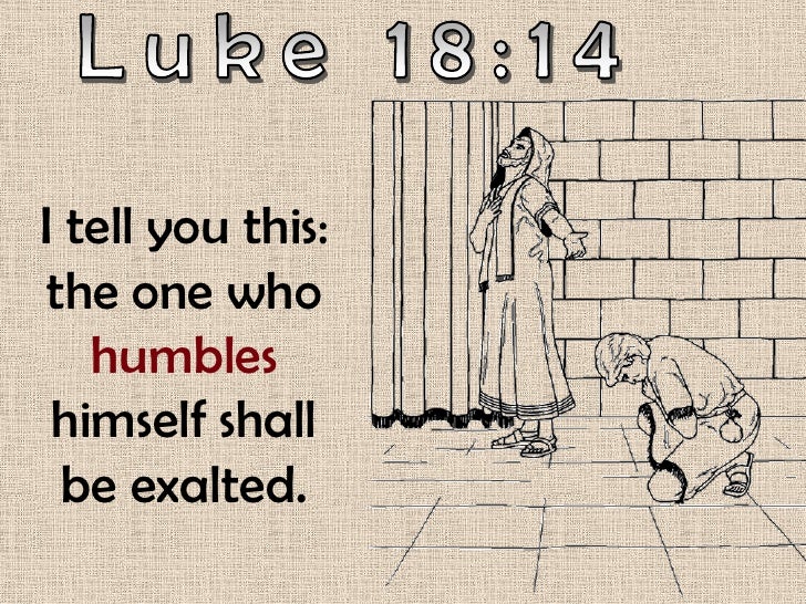 100822 the pharisee and the tax collector luke 18 9-14