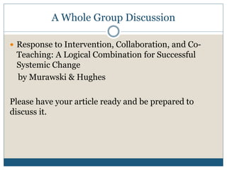 response to intervention.ppt