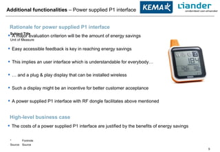 Smart Meter Roadmap Costumer Interface | PPT