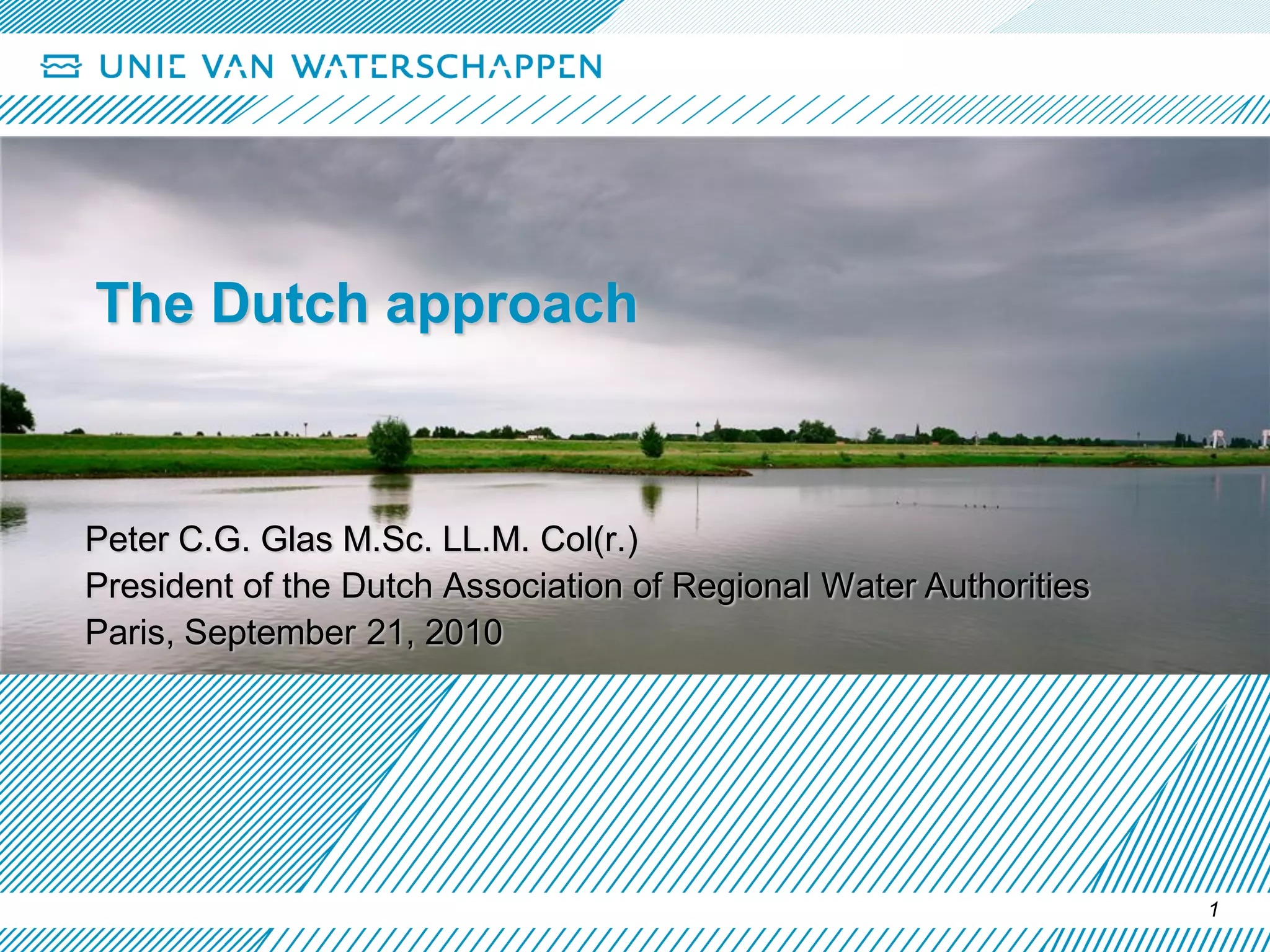 Dutch Flood Defence Presentation | PDF