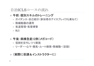 自治医科大学ICLSコースの活動報告と今後の課題 | PDF
