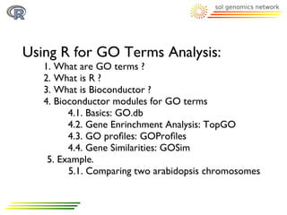 GoTermsAnalysisWithR | PPT