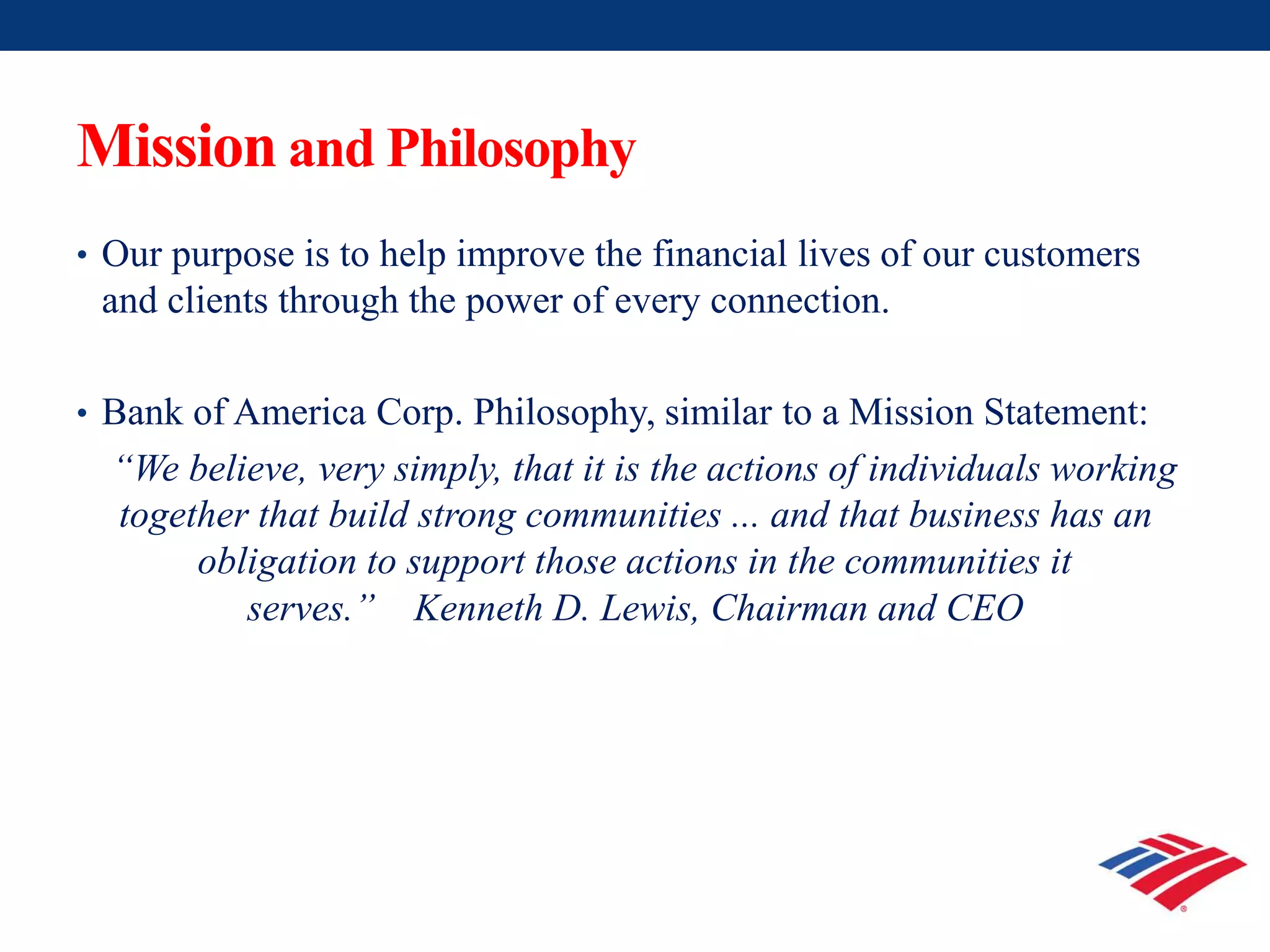 Bank of America presentation | PPTX