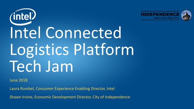 Intel Connected Logistics Platform | PPT