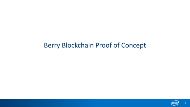 Intel Connected Logistics Platform | PPT