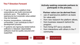 Global Tech Jam: I3 Intelligent IoT Integrator. | PDF