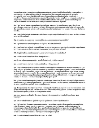 100 acertijos con respuesta | DOCX
