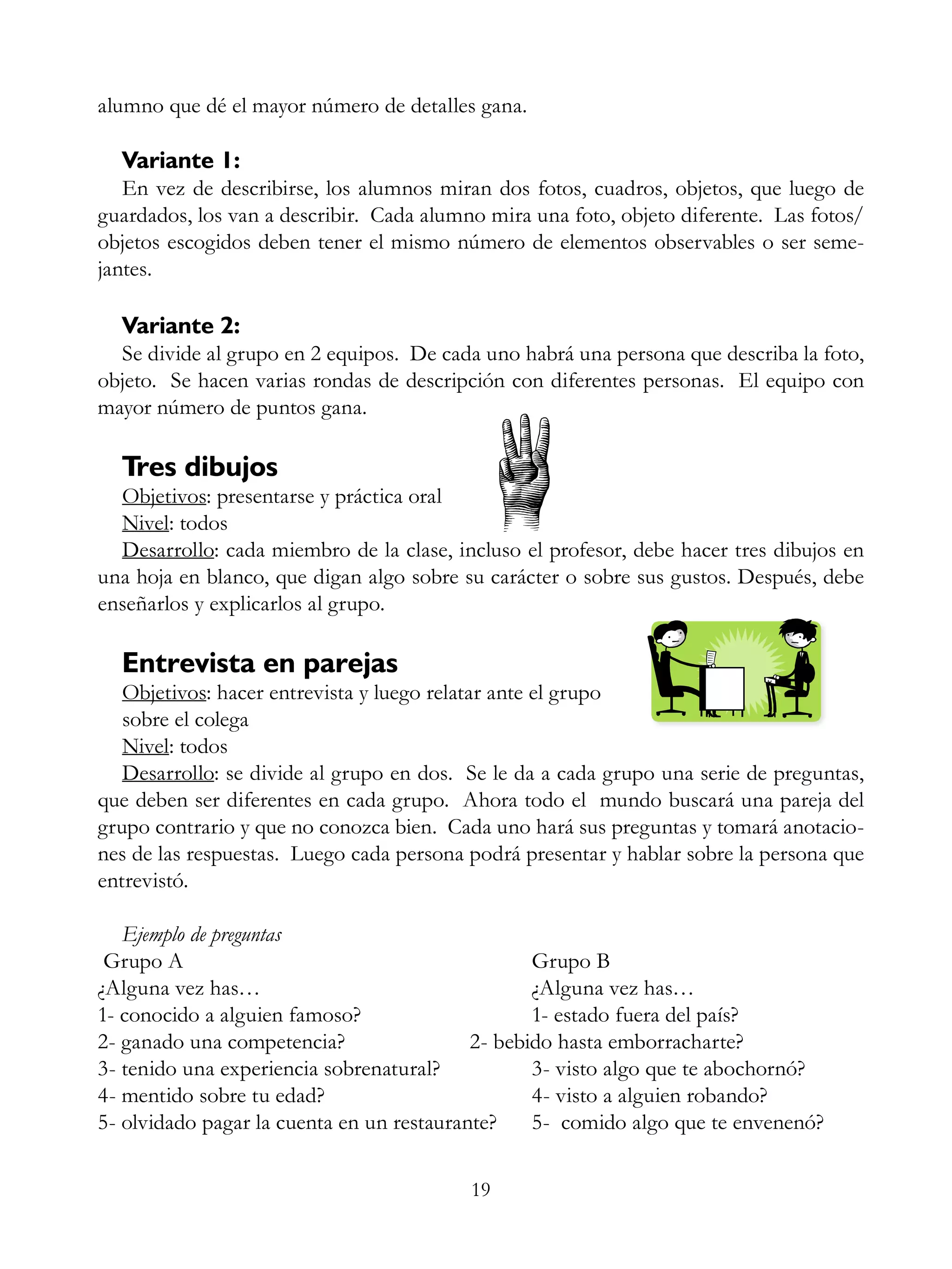 100 actividades para la ensenanza del español | PDF