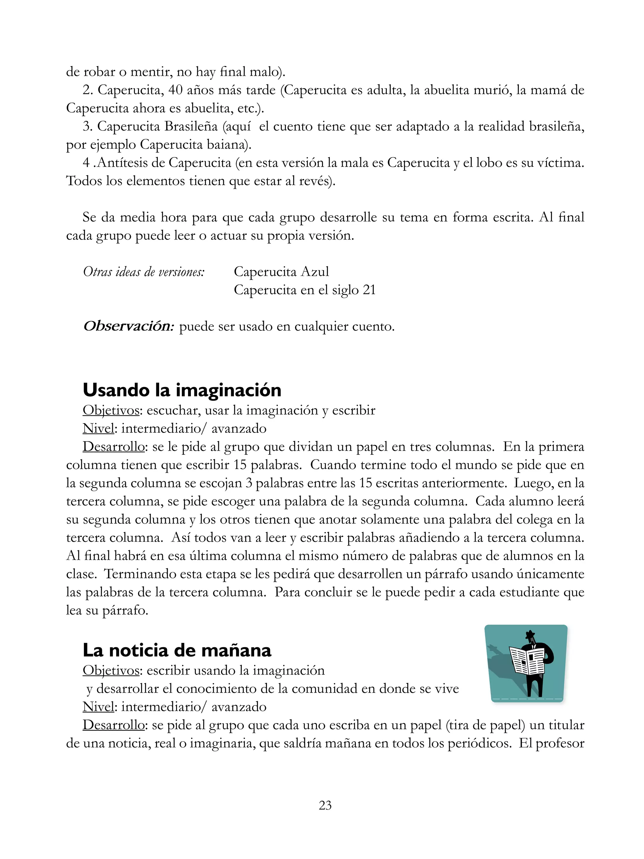 100 actividades para la ensenanza del español | PDF