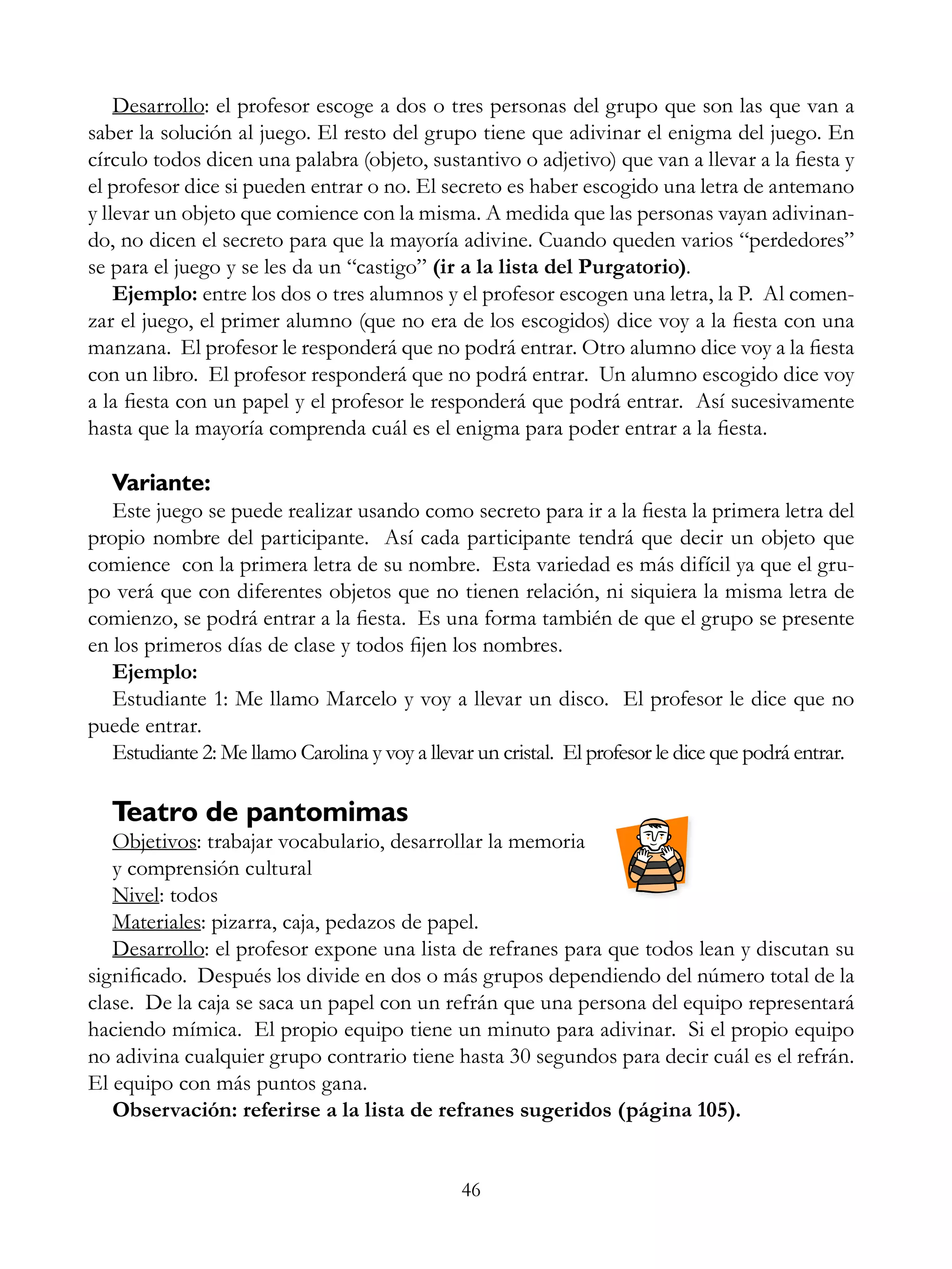 100 actividades para la ensenanza del español | PDF