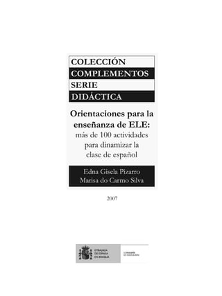 100 actividades para la ensenanza del español | PDF