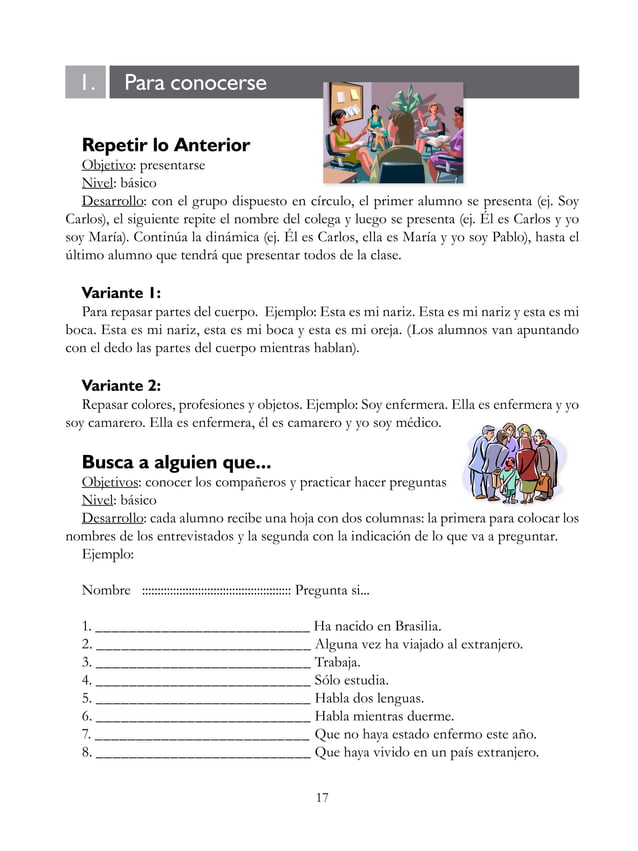 100 actividades para la ensenanza del español | PDF