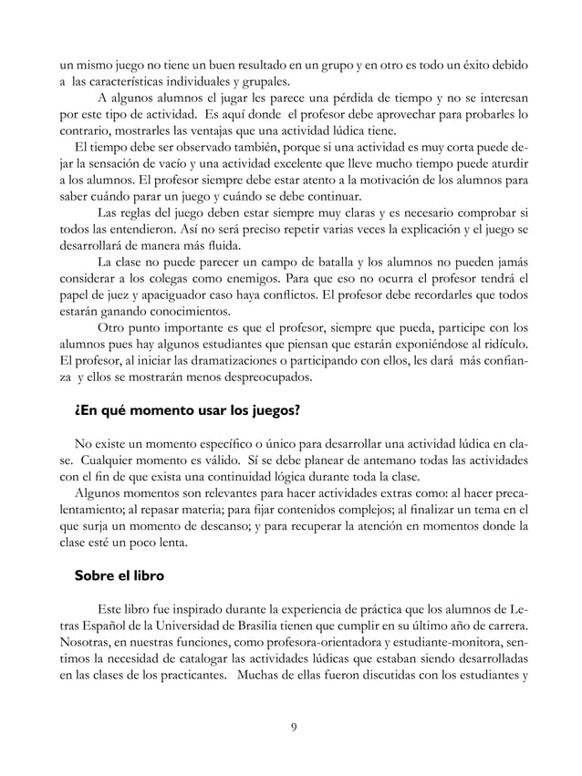 100 actividades para la ensenanza del español | PDF