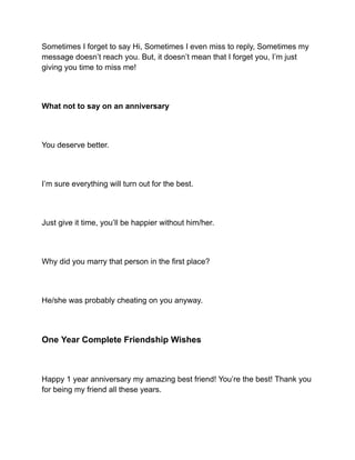 100+ Best Friendship Anniversary Quotes, Wishes and Status.pdf