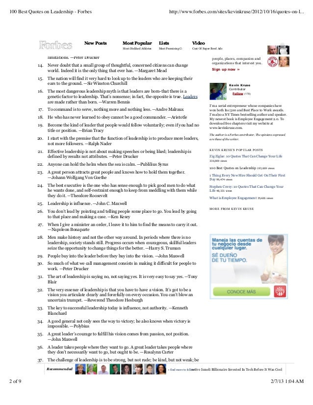 100 Best Quotes On Leadership Forbes 100-best-quotes-on-leadership-forbes