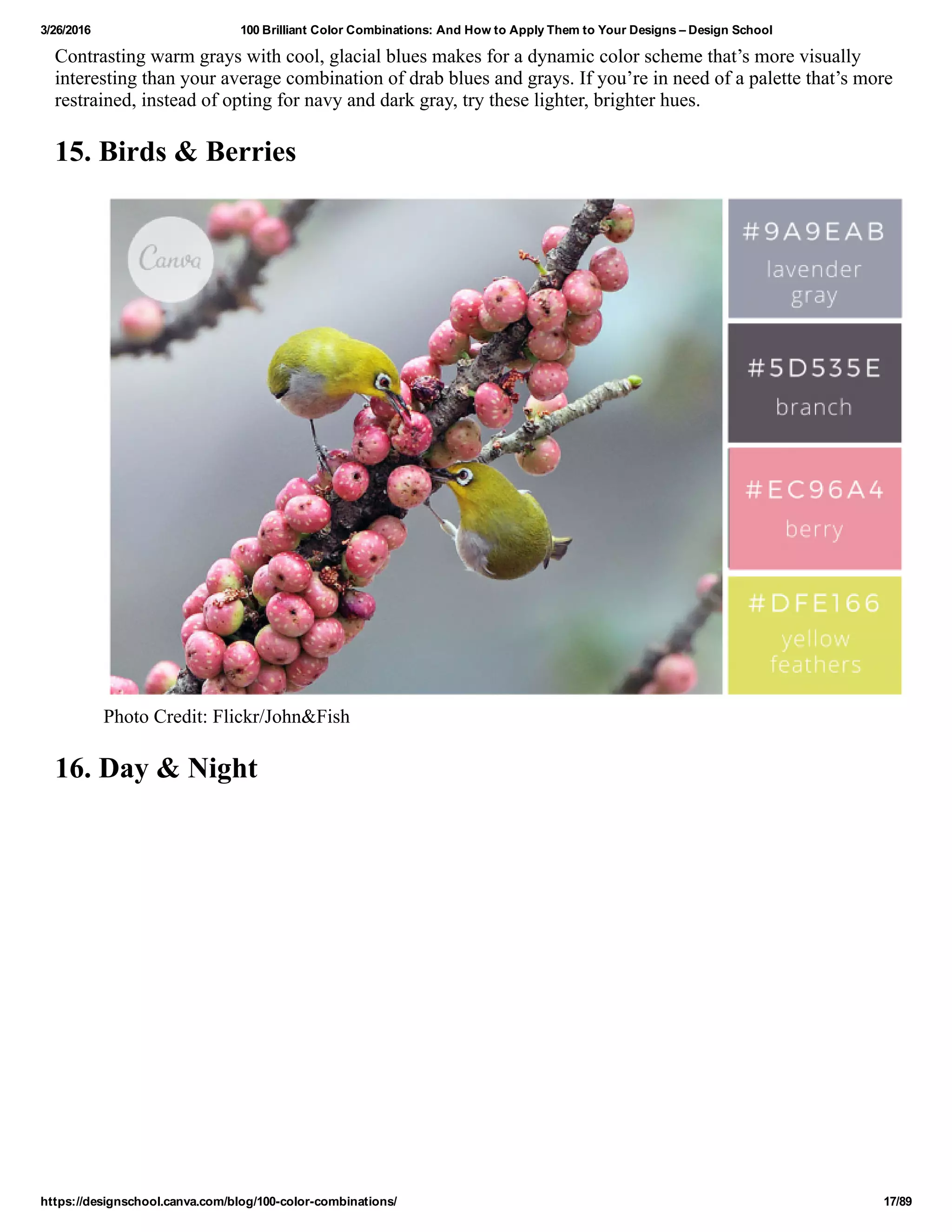 100 brilliant color combinations by Heera | PDF