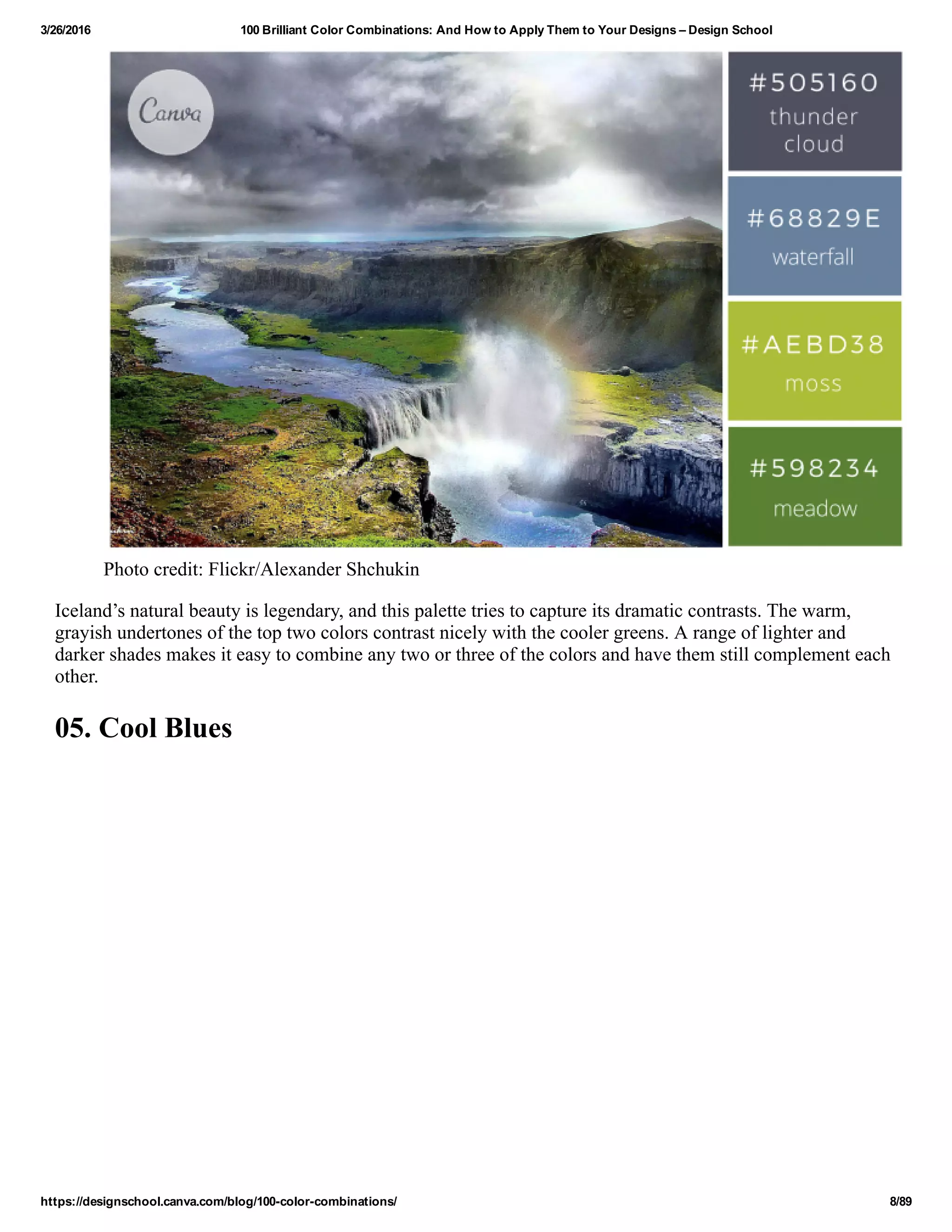 100 brilliant color combinations by Heera | PDF