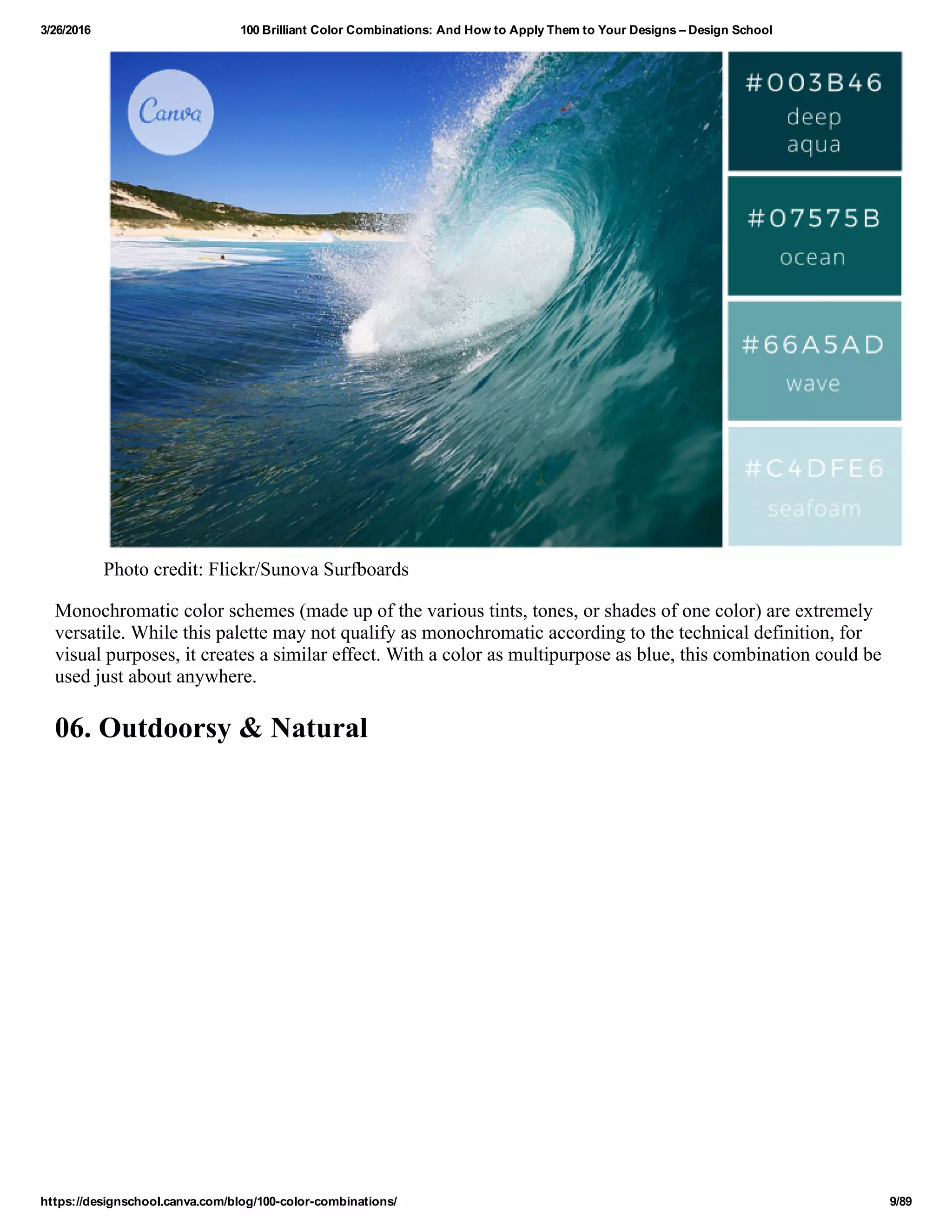 100 brilliant color combinations by Heera | PDF