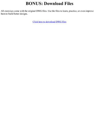 100 cad exercises | PDF