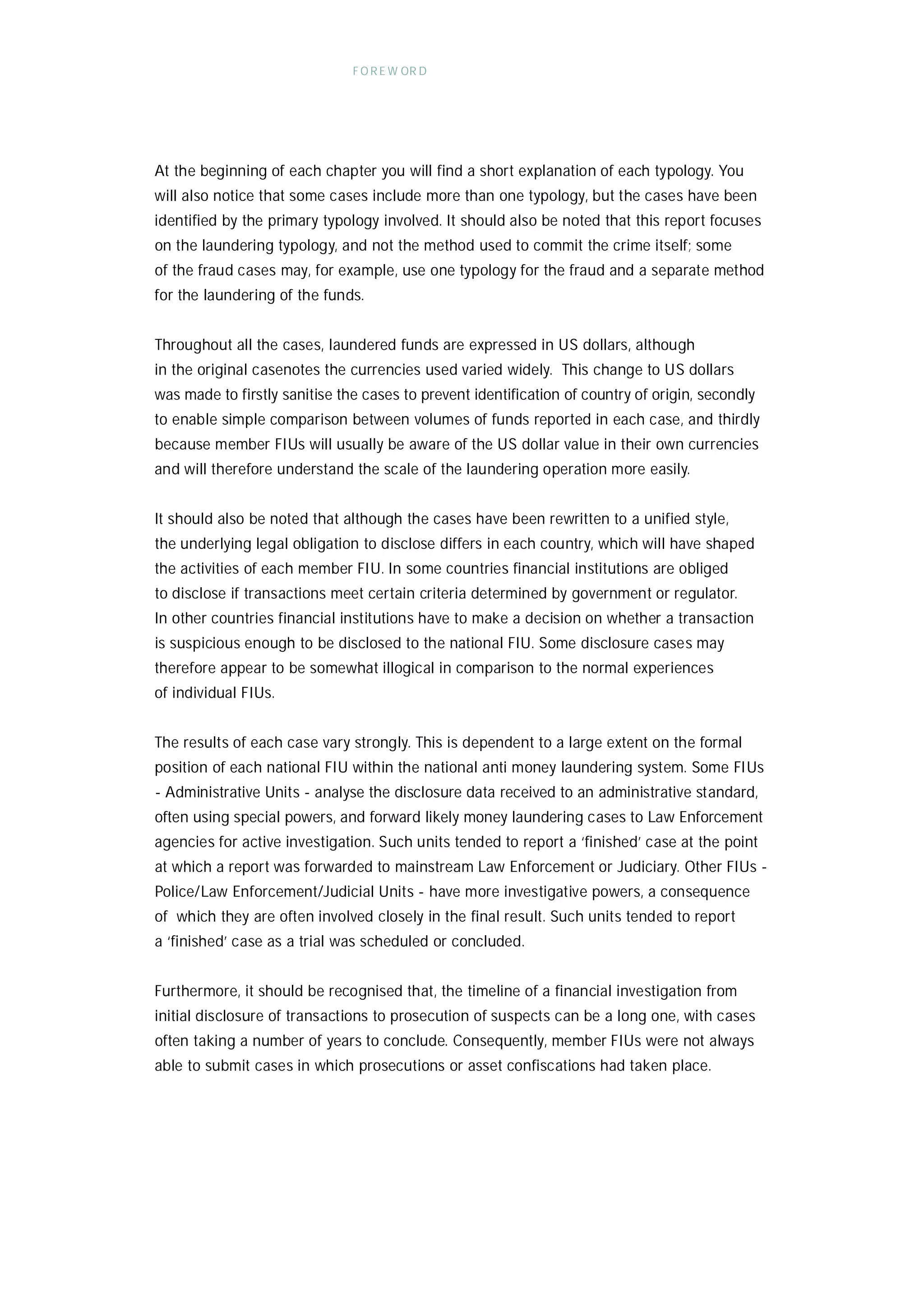 100 Money Laundering cases from the Egmont group | PDF