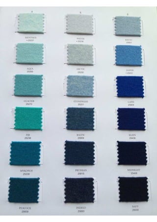 COLOR CARD - CONSINEE