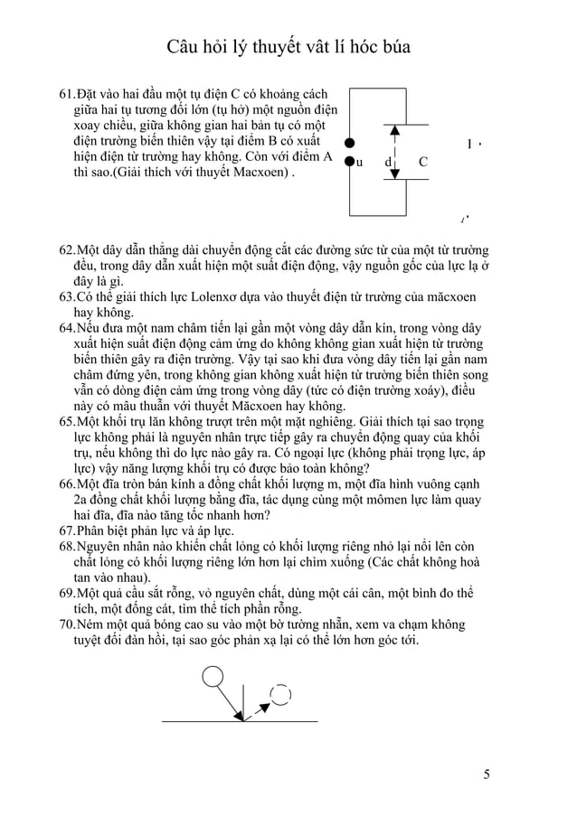 100 cau hoi ly thuyet vat li hoc bua.10992 | PDF