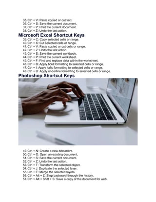 100 Computer Shortcut Keys to Work Faster.docx