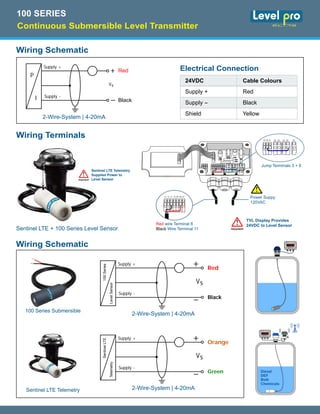 100 Submersible Level Sensor | PDF