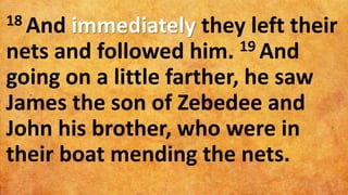 100 Days_Calling the First Disciples | PPTX