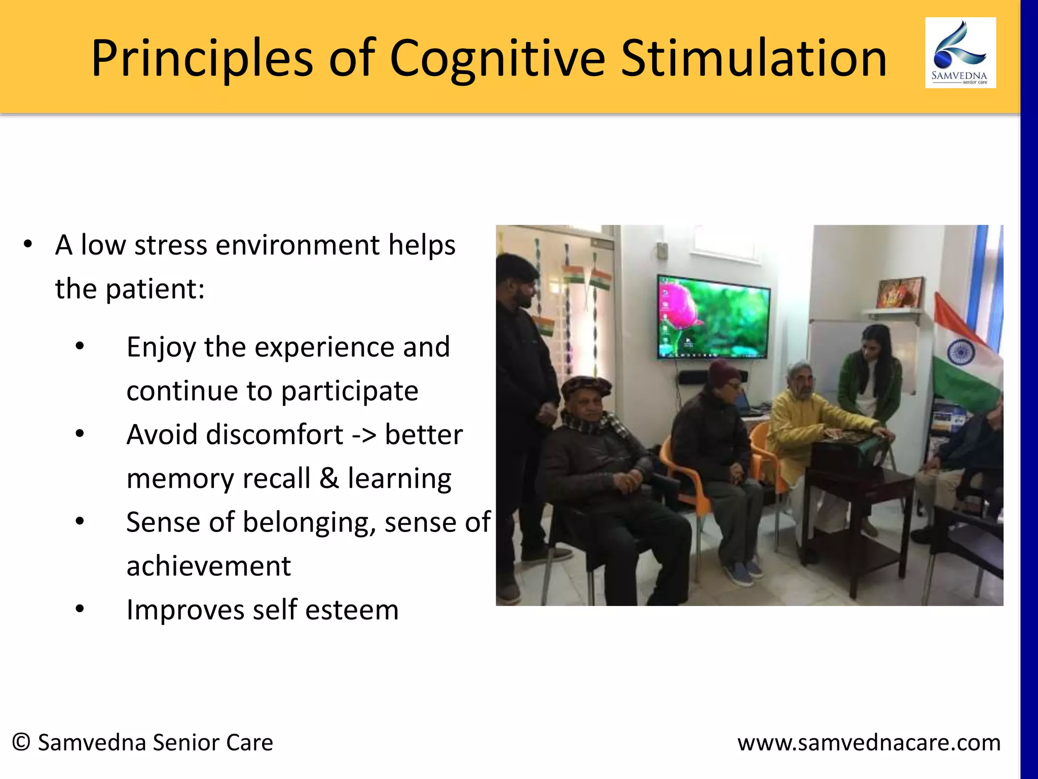 100 days of our Cognitive Wellness Programme for early dementia | PPT ...