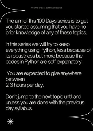 100_Days_of_Data_Science | PDF | Programming Languages | Computing