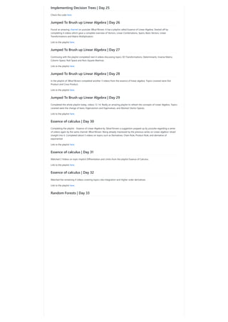 100 days of machine learning | PDF