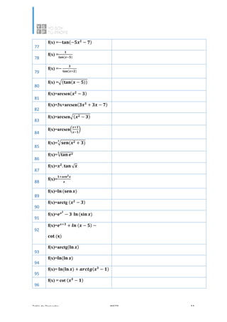 100derivadasresueltasyosoytuprofe | PDF