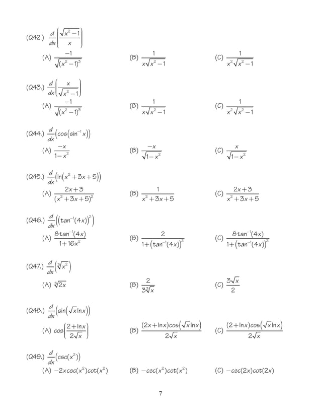 100 Derivatives.pdf